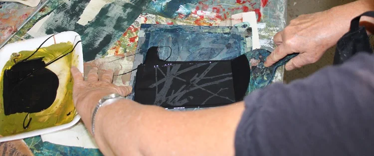 Screen Printing Stick Patterns — Bobbi Baugh Studio