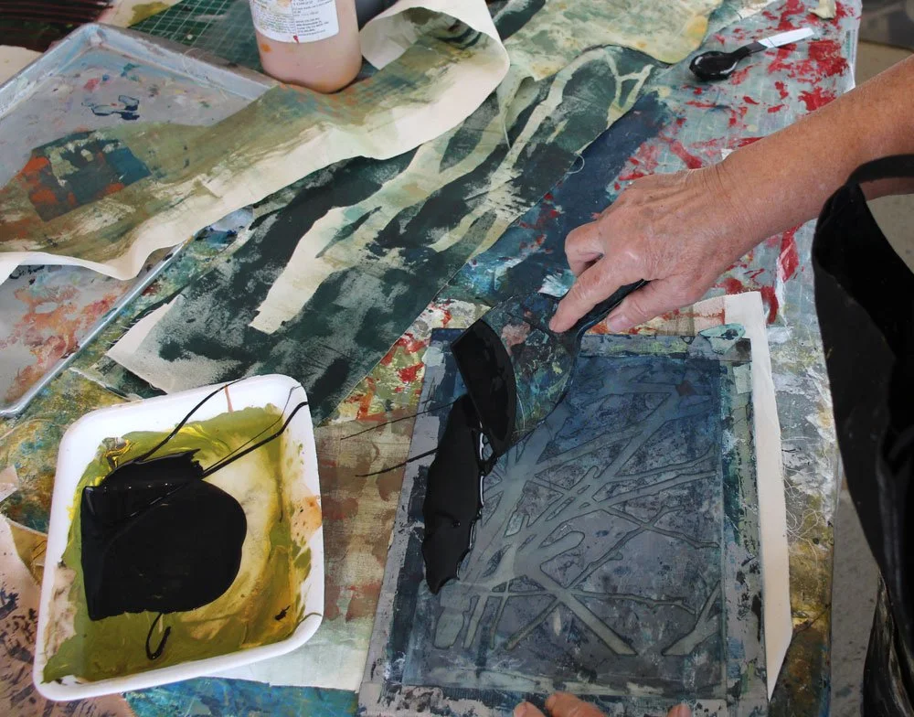 Screen Printing Stick Patterns — Bobbi Baugh Studio