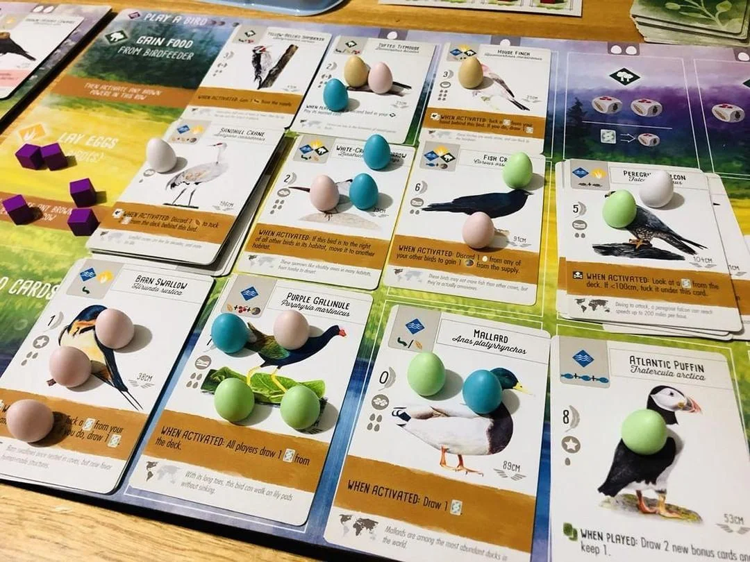 Wingspan: Art in Board Games #52 — More Games Please