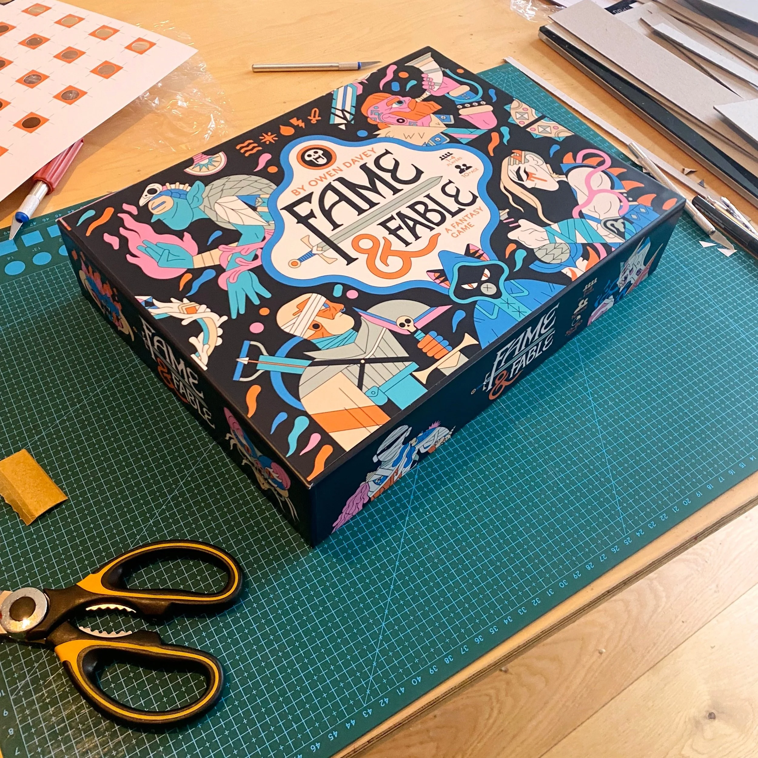 Owen Davey Interview - Fame & Fable Board Game Art and Game Design ...