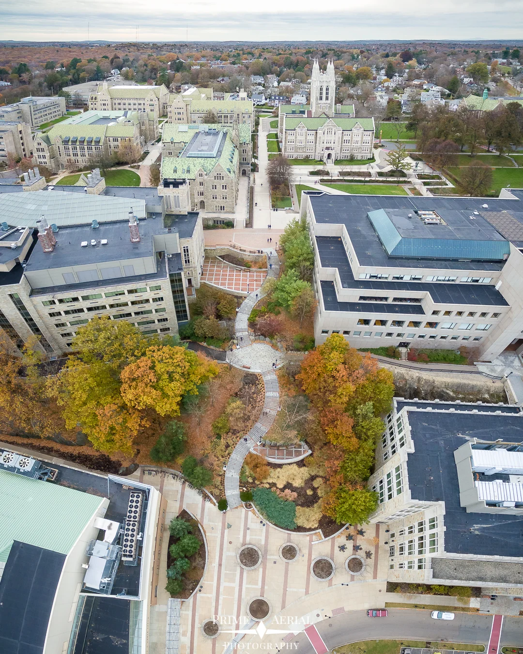 Boston College — Prime Aerial Photography
