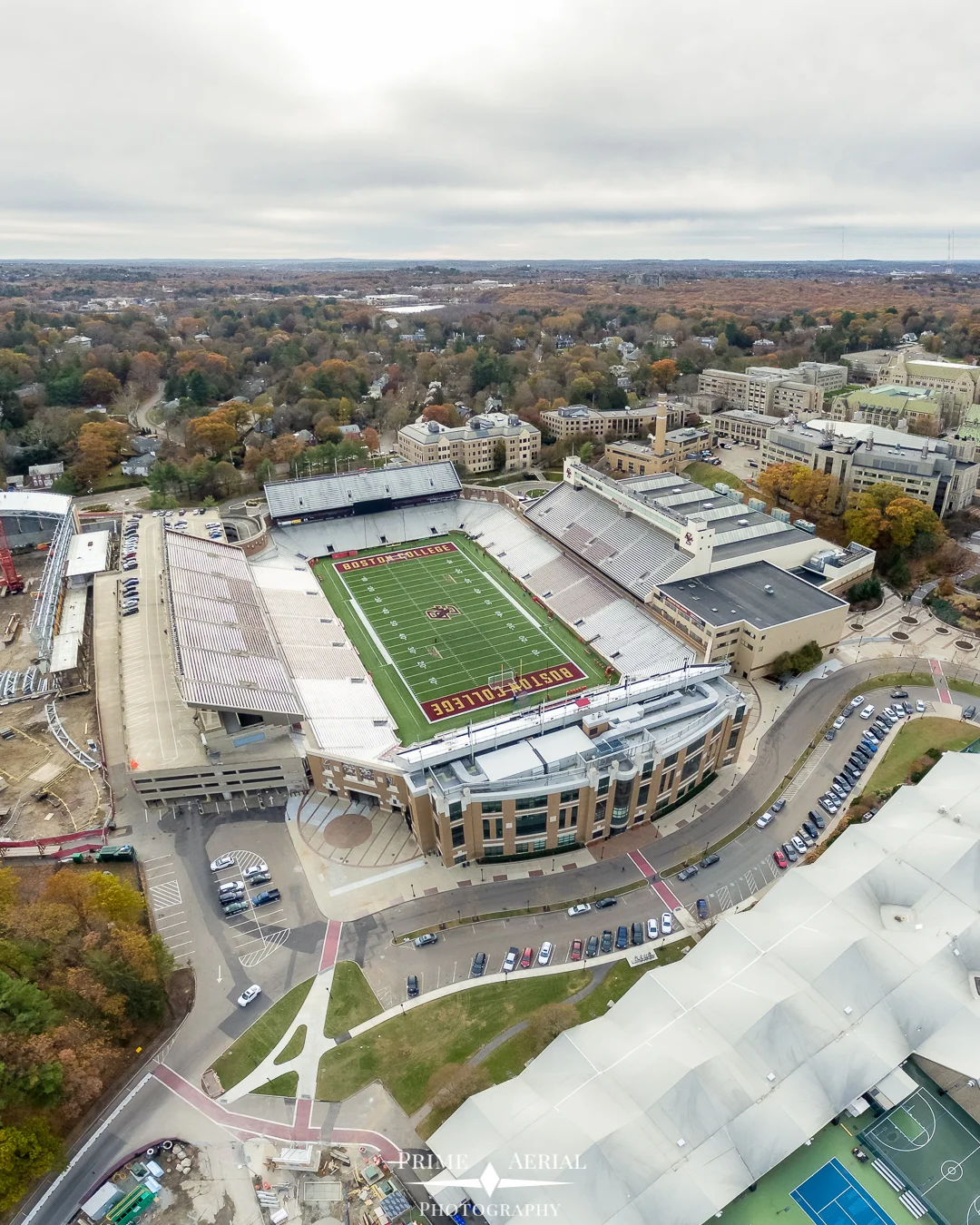 Boston College — Prime Aerial Photography