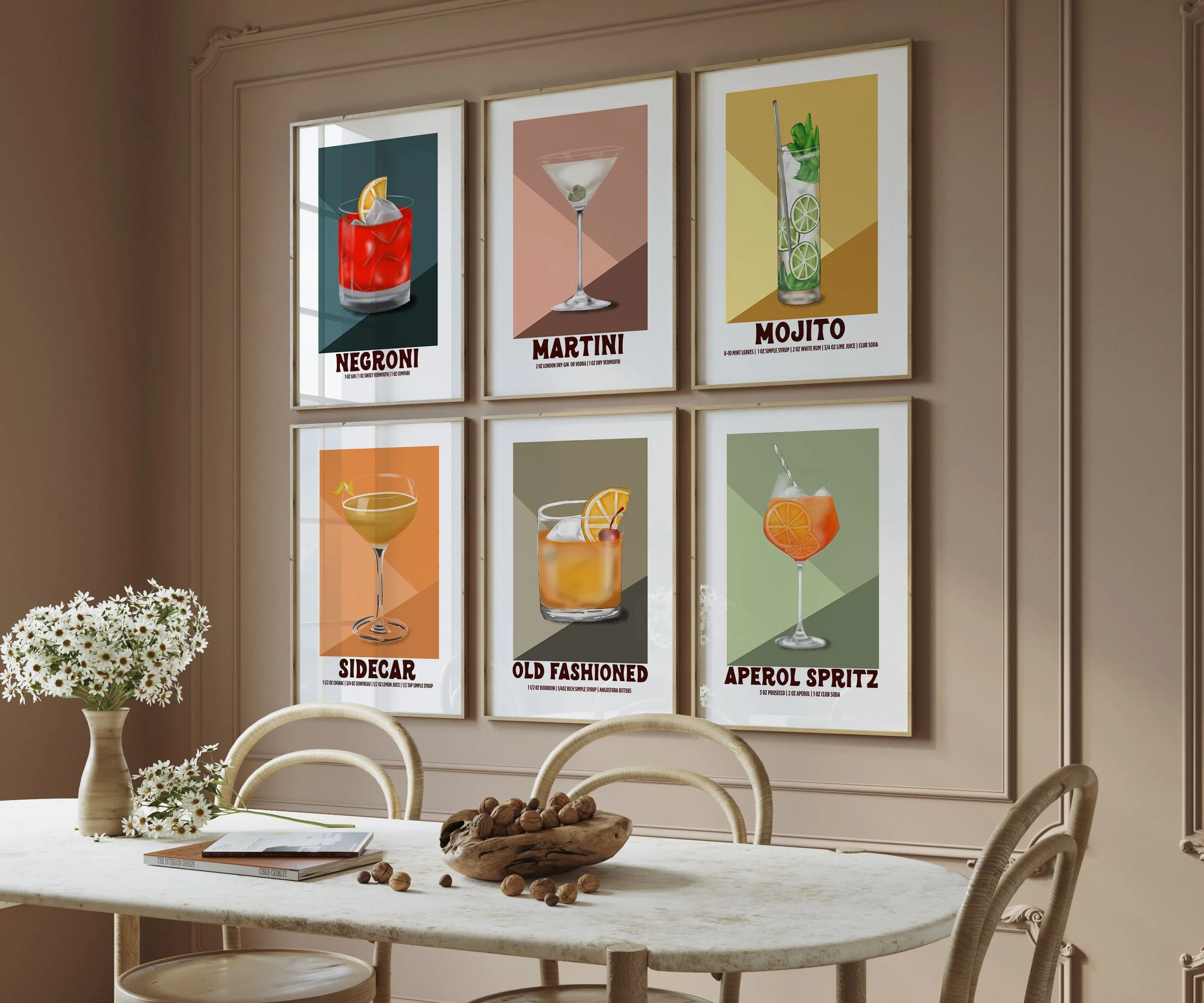 Cocktail Posters — Shop Unique Custom Art and Illustrations - Denim ...