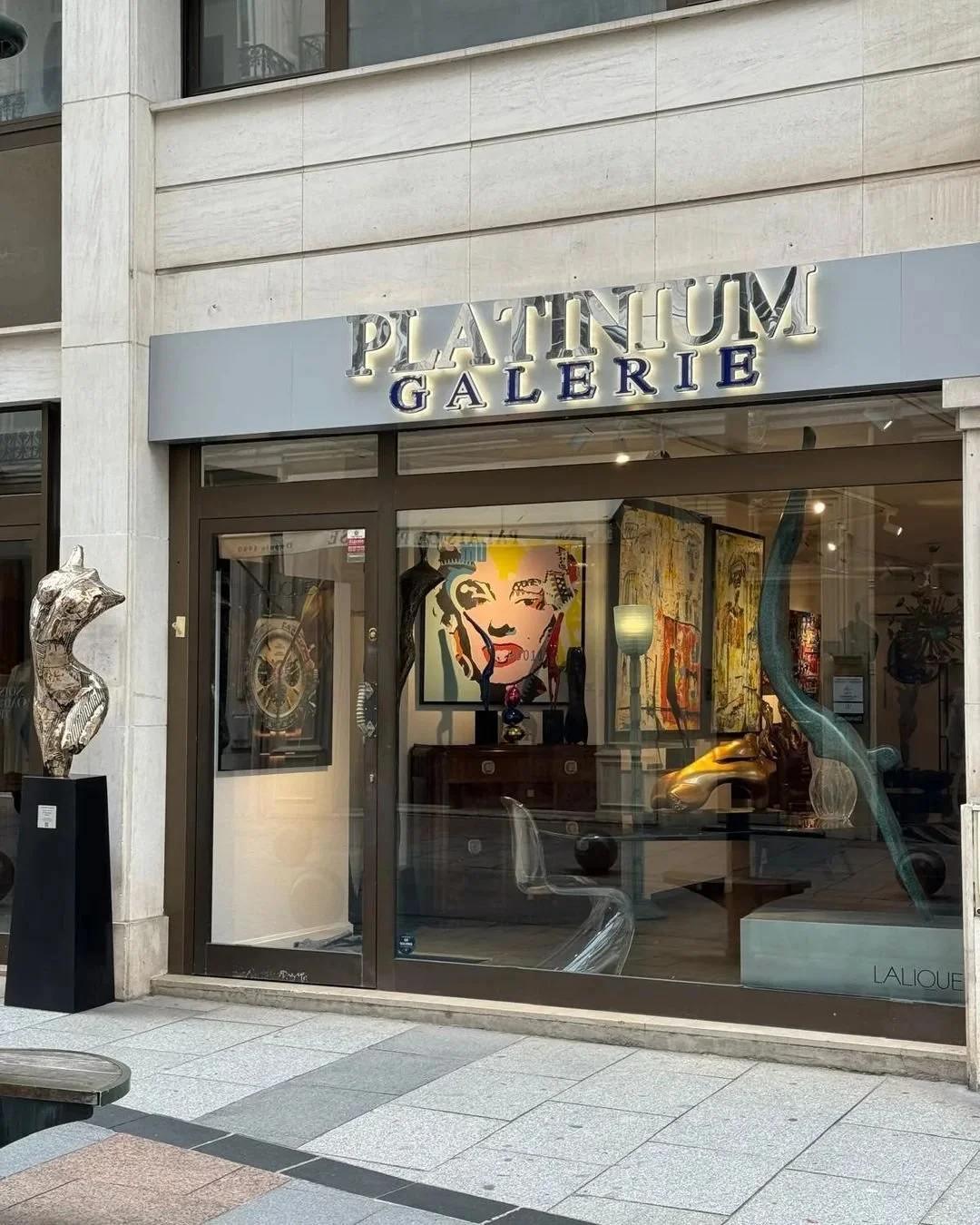 Jill Berelowitz at Platinium Galerie in Cannes, May 2024 — Jill Berelowitz