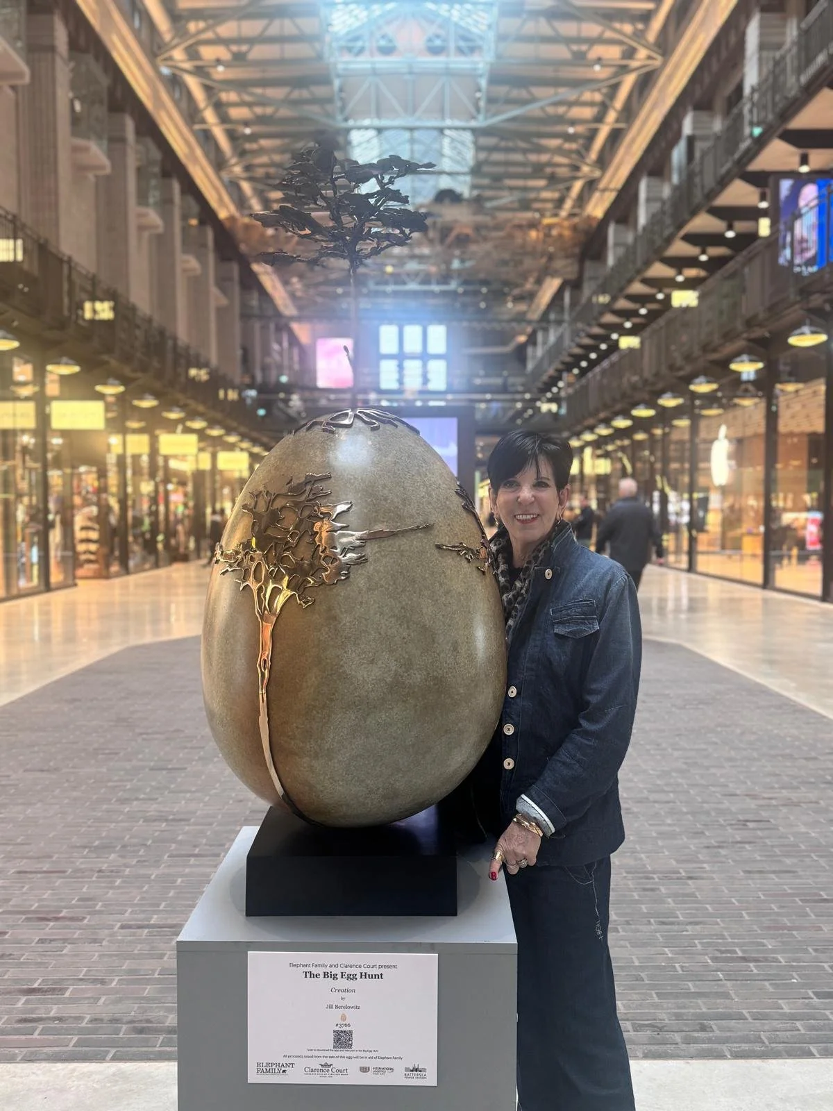 The Big Egg Hunt 2025 | 'Creation' at Battersea Power Station — Jill ...