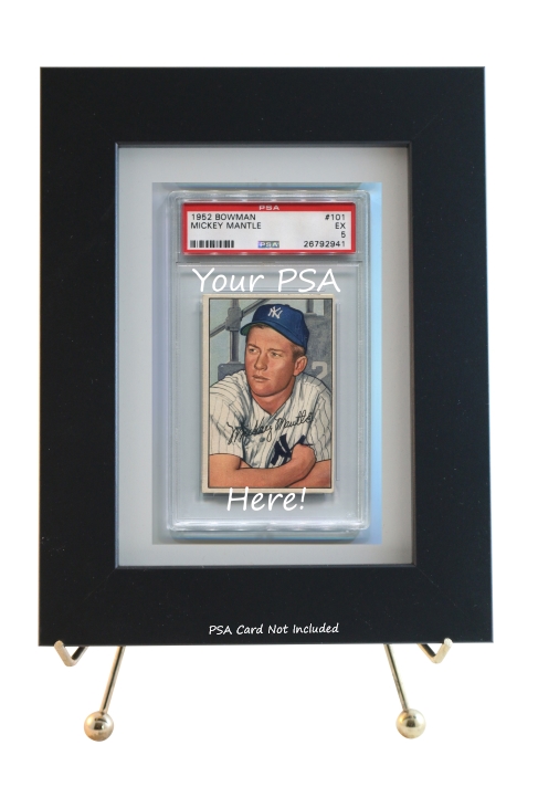 Framed PSA Graded Card Display (Vertical) — PSAFRAMES.COM