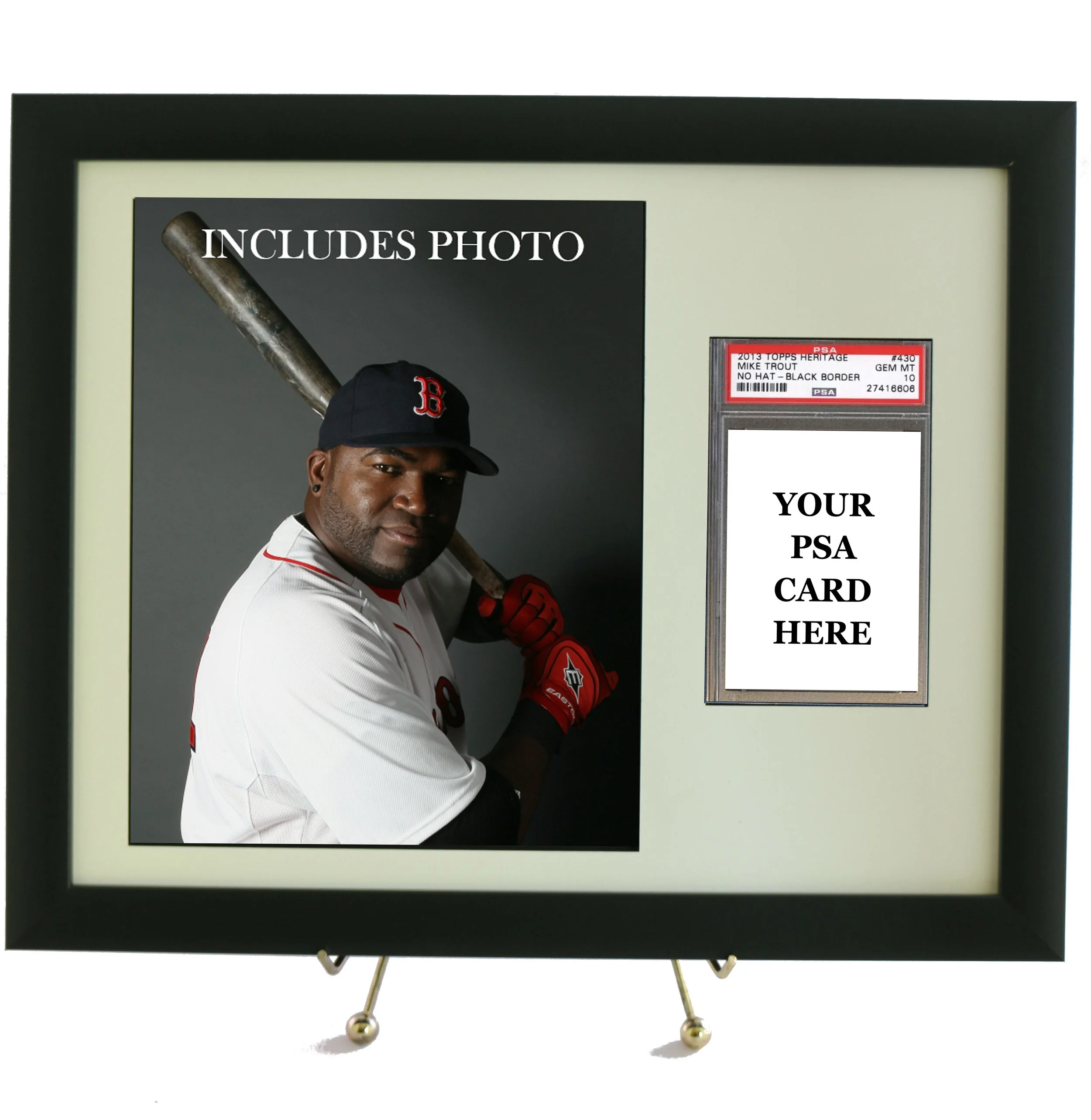 Framed Displays with 8x10 Photos — PSAFRAMES.COM
