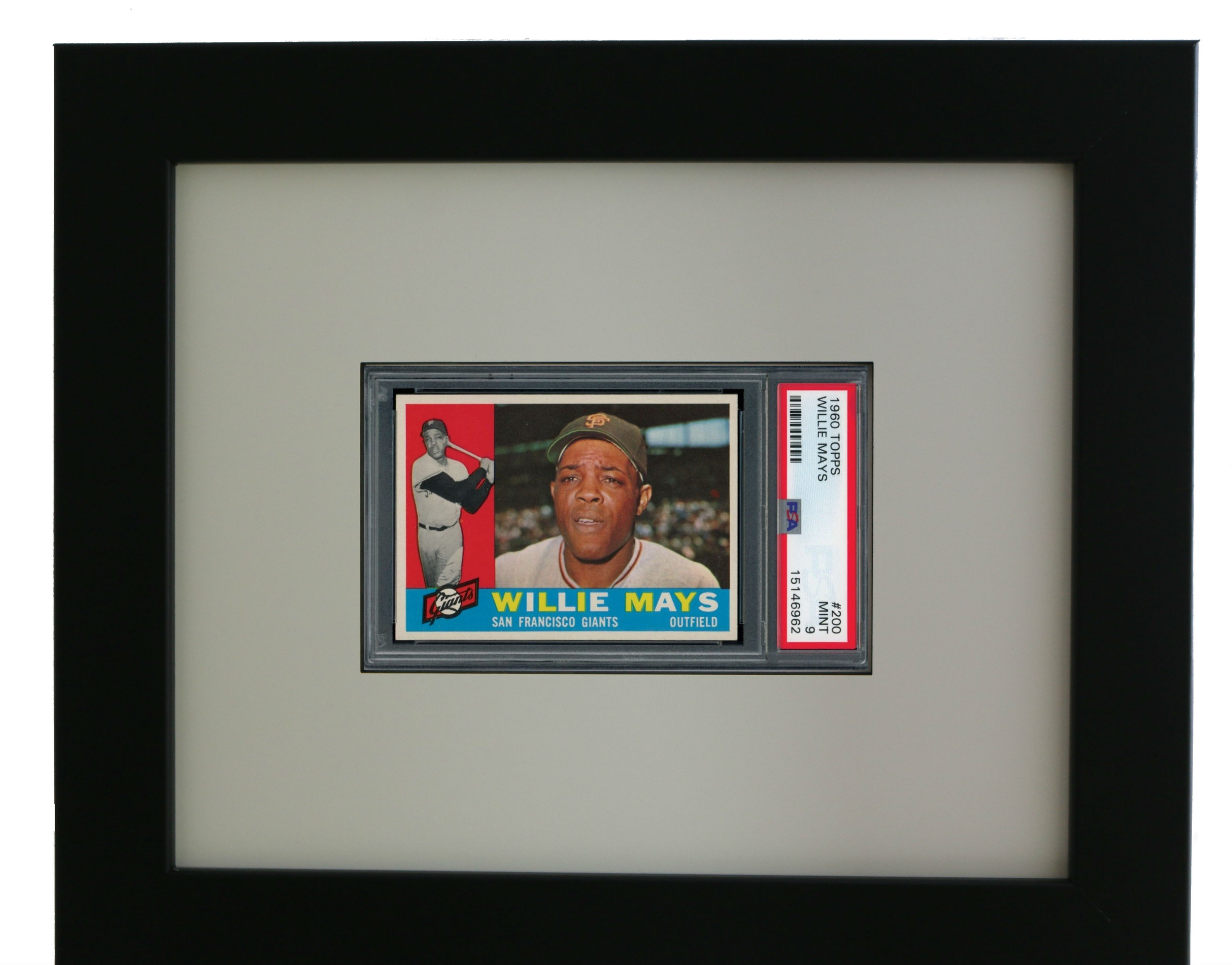 Framed displays for PSA graded sports cards — PSAFRAMES.COM
