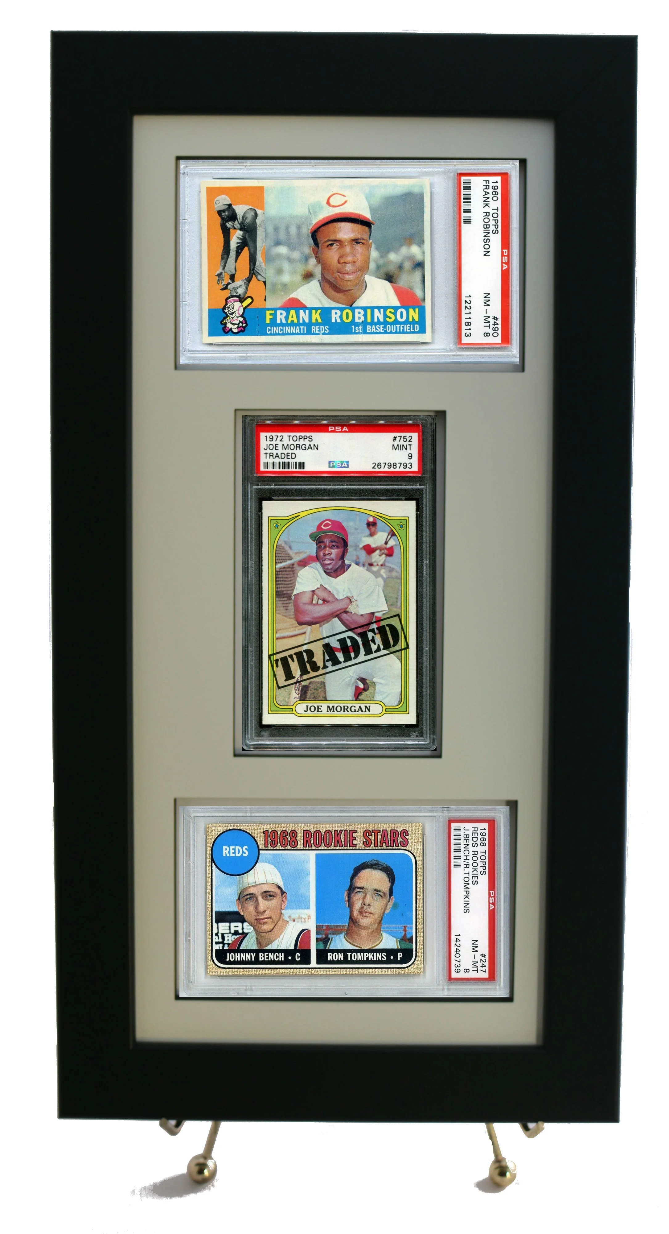 Framed displays for PSA graded sports cards — PSAFRAMES.COM