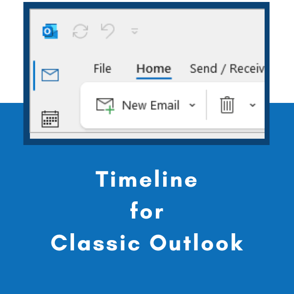Timeline for Classic Outlook — Steuart Snooks