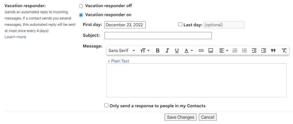 How to Setup your Out of Office (OOO) with Holiday Backlog — Steuart Snooks
