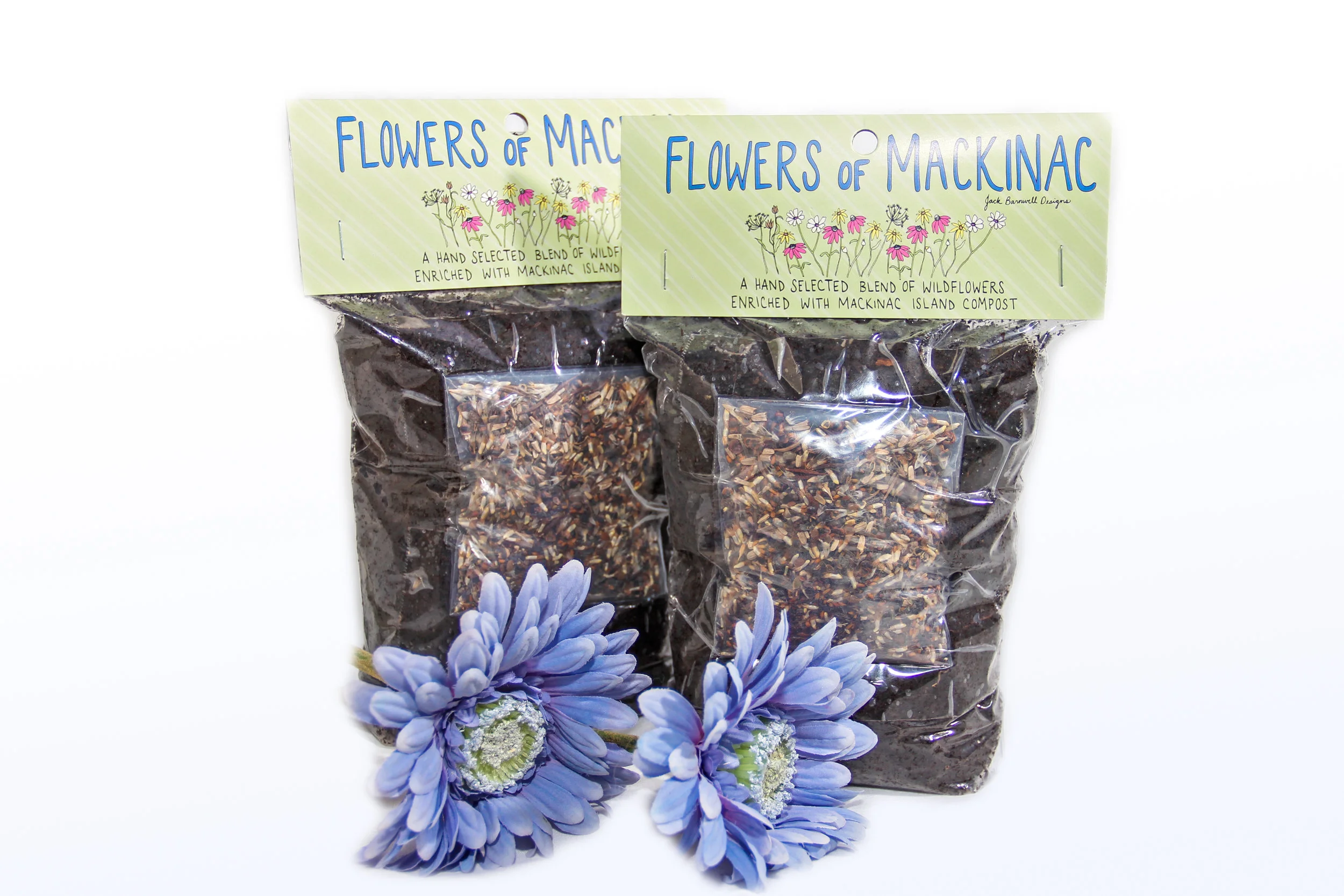 Flowers of Mackinac Wildflower Seed Pack - SHADE — Jack Barnwell Design