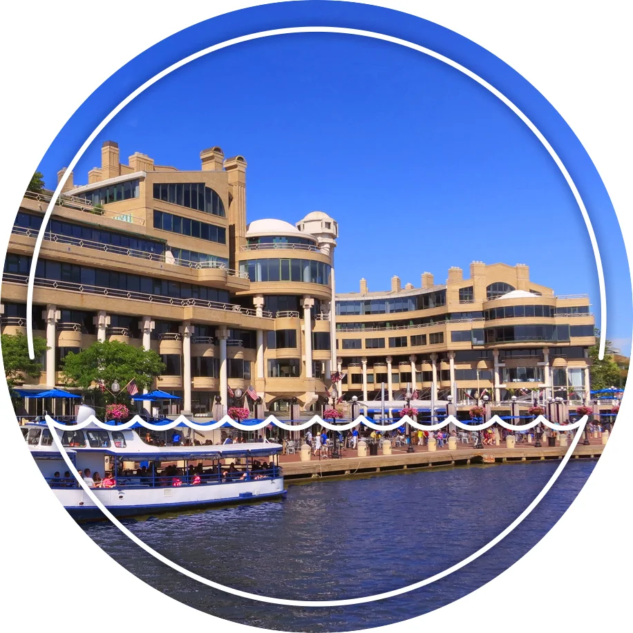 Georgetown Private Boat Tours — Embark DC Boat Tours