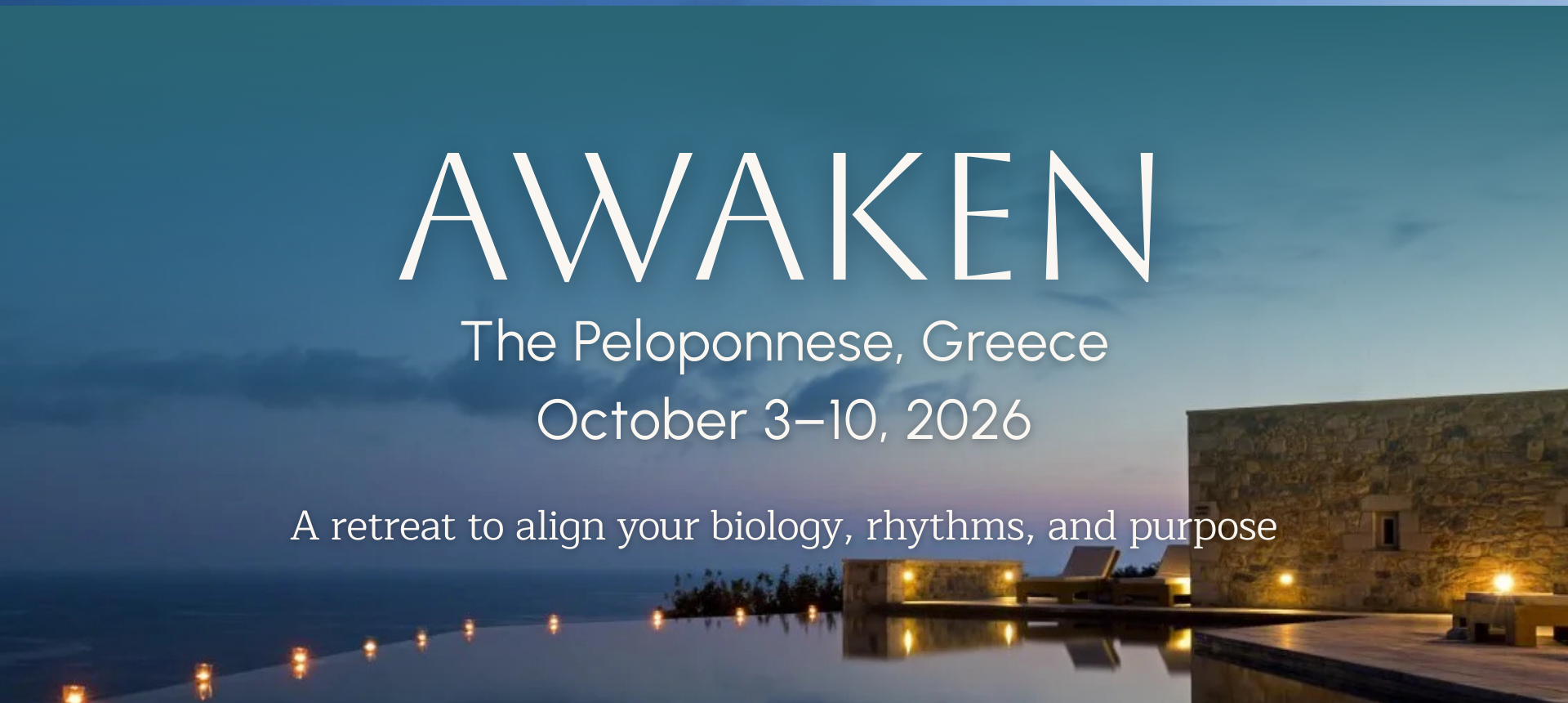 Awaken Greece | DNA-Guided Wellness Retreat by Genomic Living — The ...