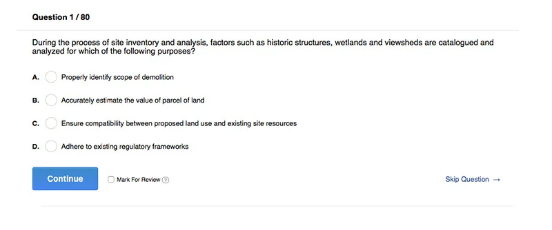 LARE Exam - Features and Screenshots — LAREprep