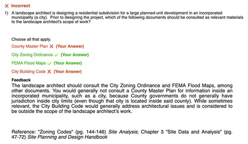 LARE Exam - Features and Screenshots — LAREprep