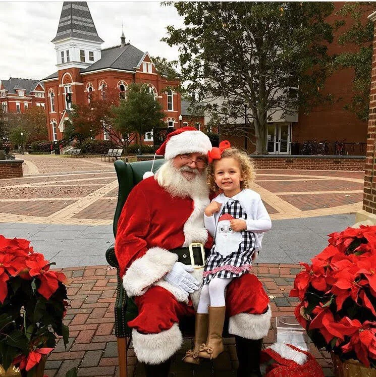 Santa on the Corner — Downtown Auburn
