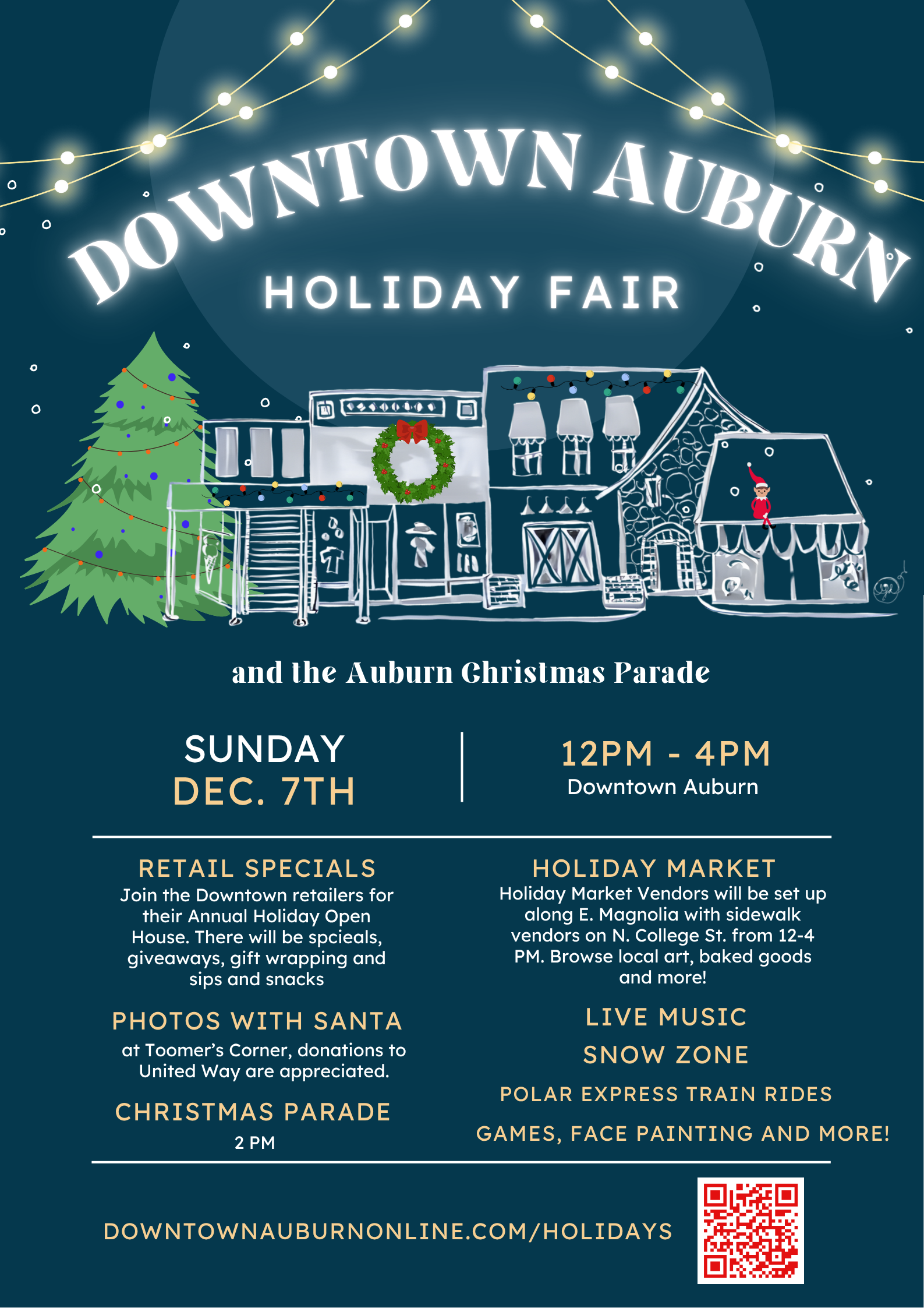 Downtown Auburn Holiday Fair and Market — Downtown Auburn