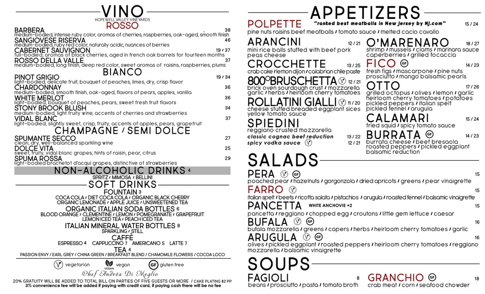 Lunch — Luca's Ristorante