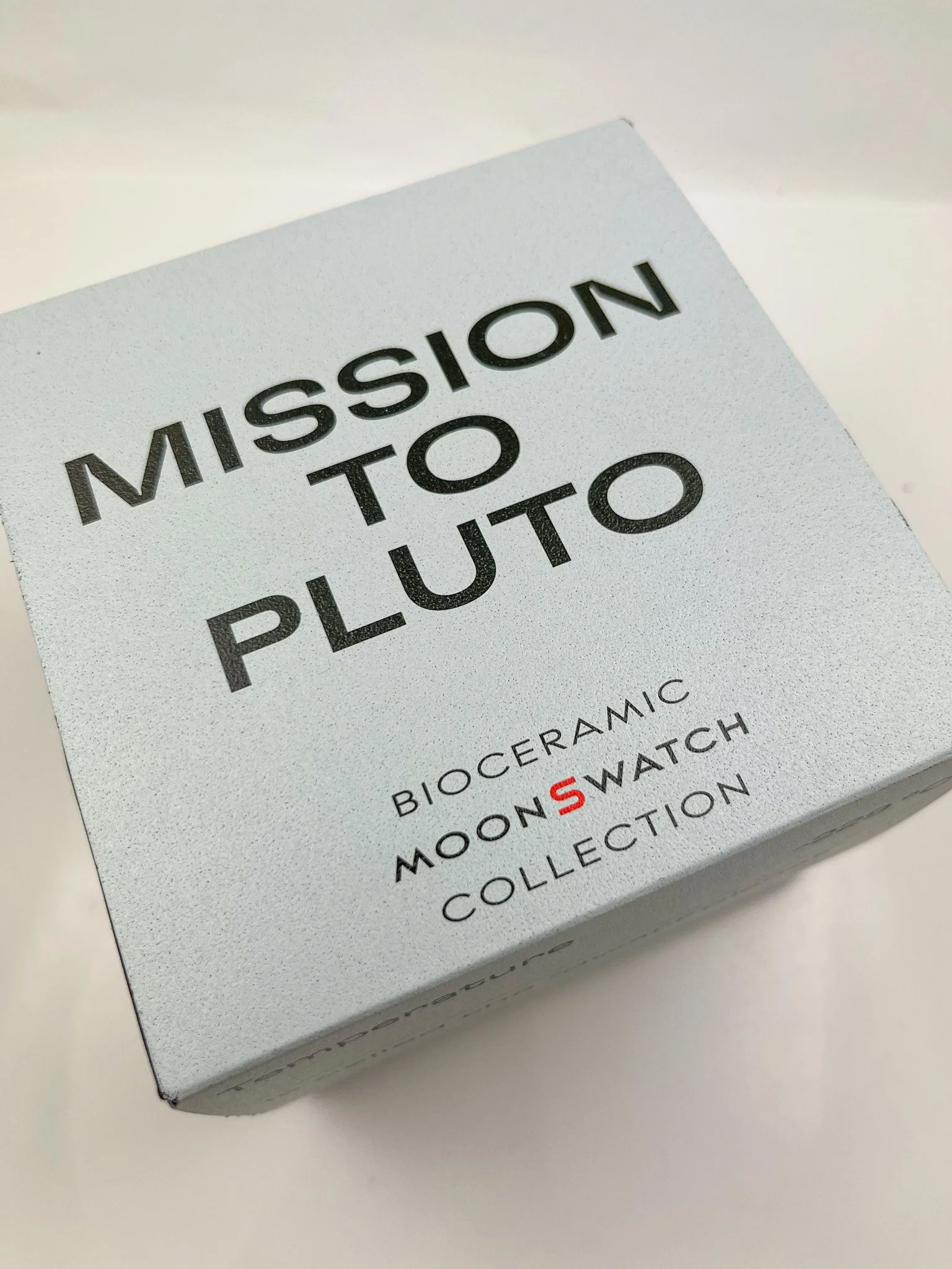 Swatch Moonswatch "Mission To Pluto" Swatch x Omega Ref: SO33R100 New ...