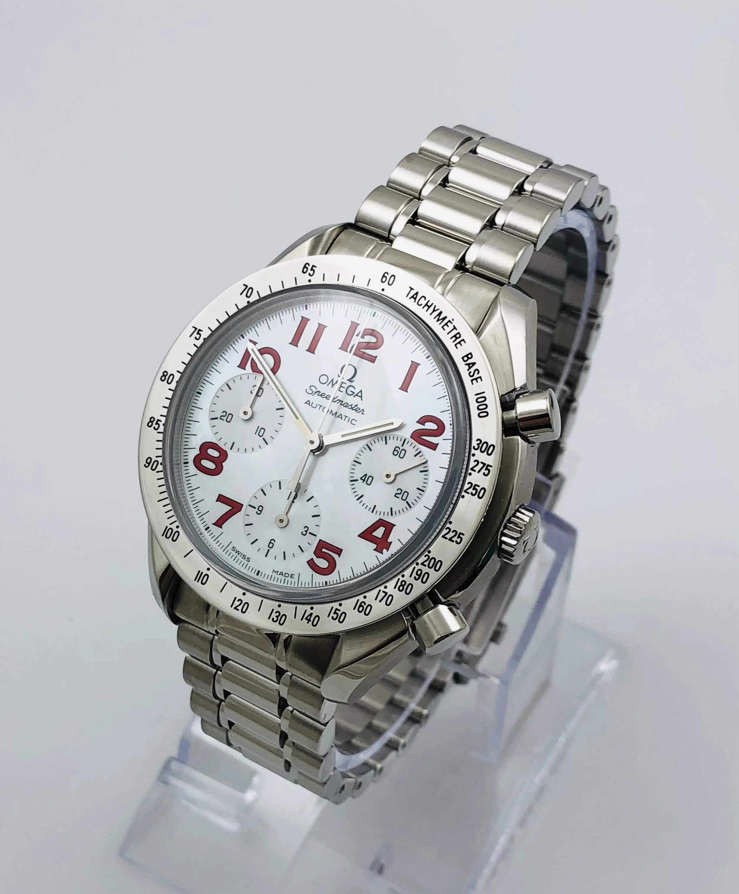 Omega Speedmaster Automatic Chronograph Stainless Steel Wristwatch with ...