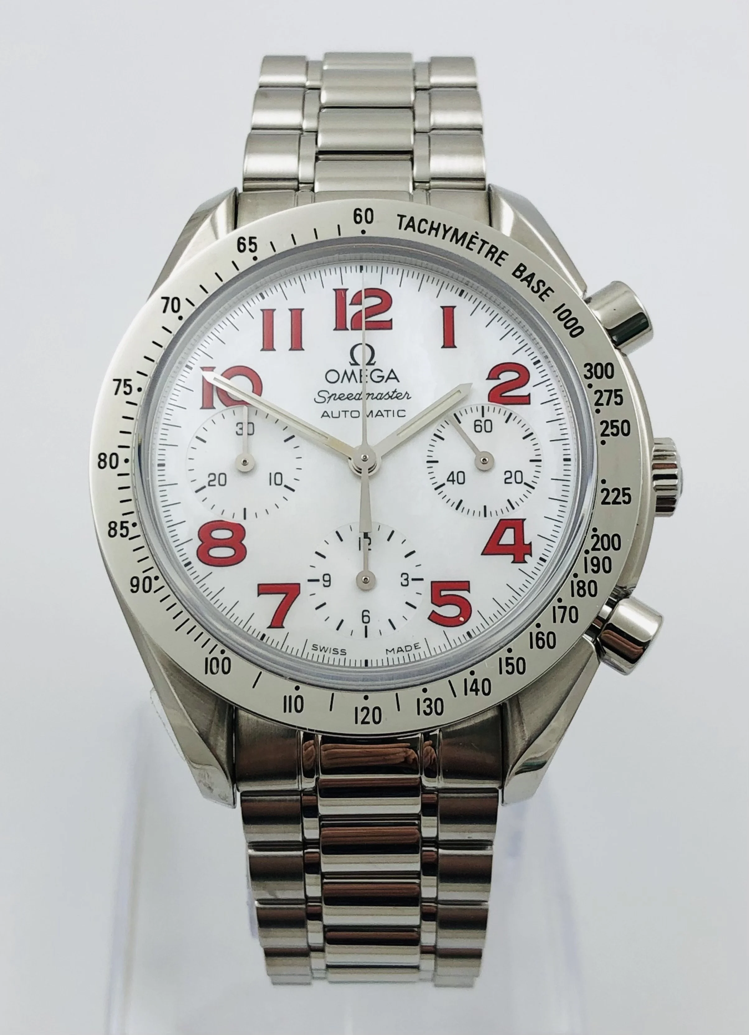 Omega Speedmaster Automatic Chronograph Stainless Steel Wristwatch with ...