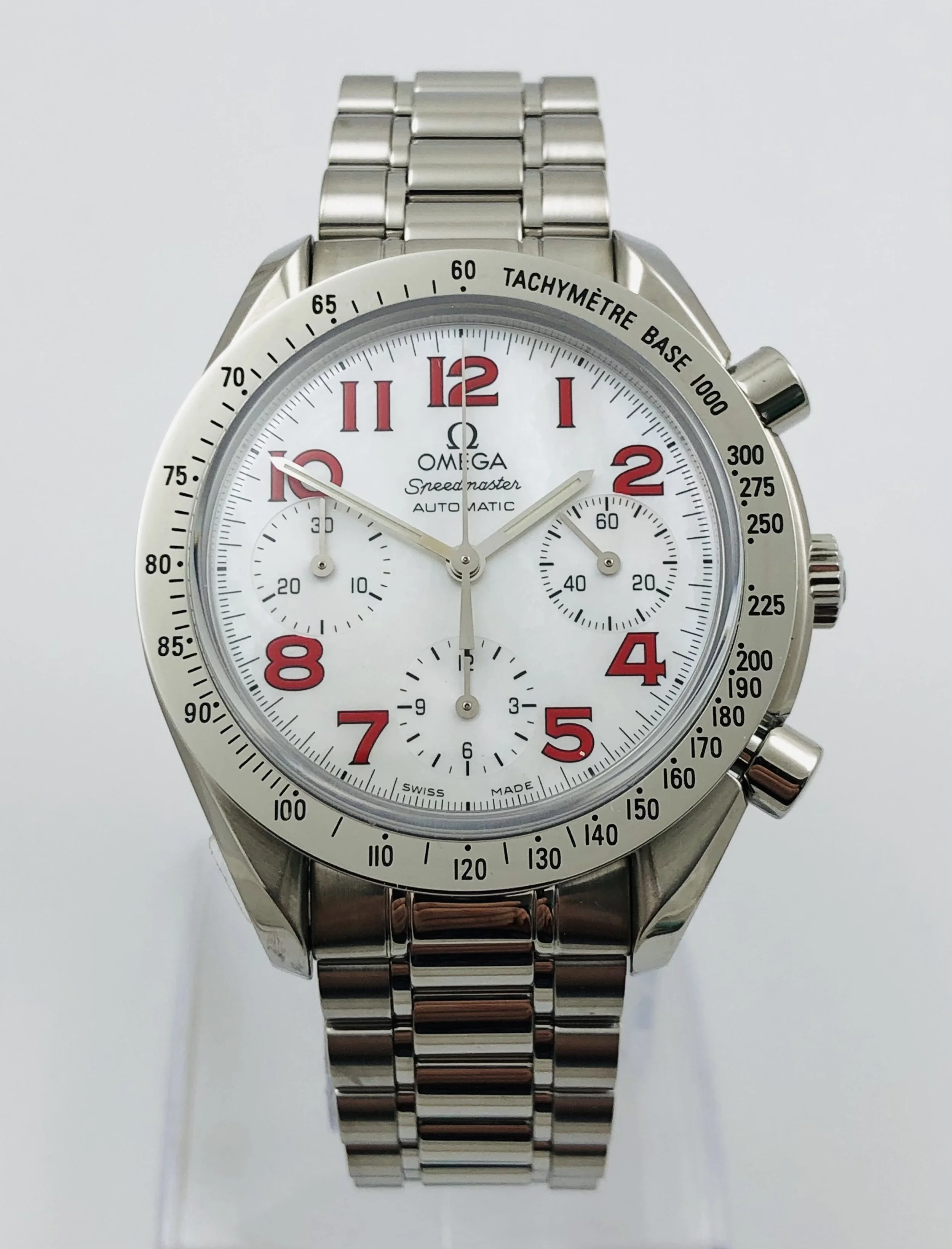 Omega Speedmaster Automatic Chronograph Stainless Steel Wristwatch with ...
