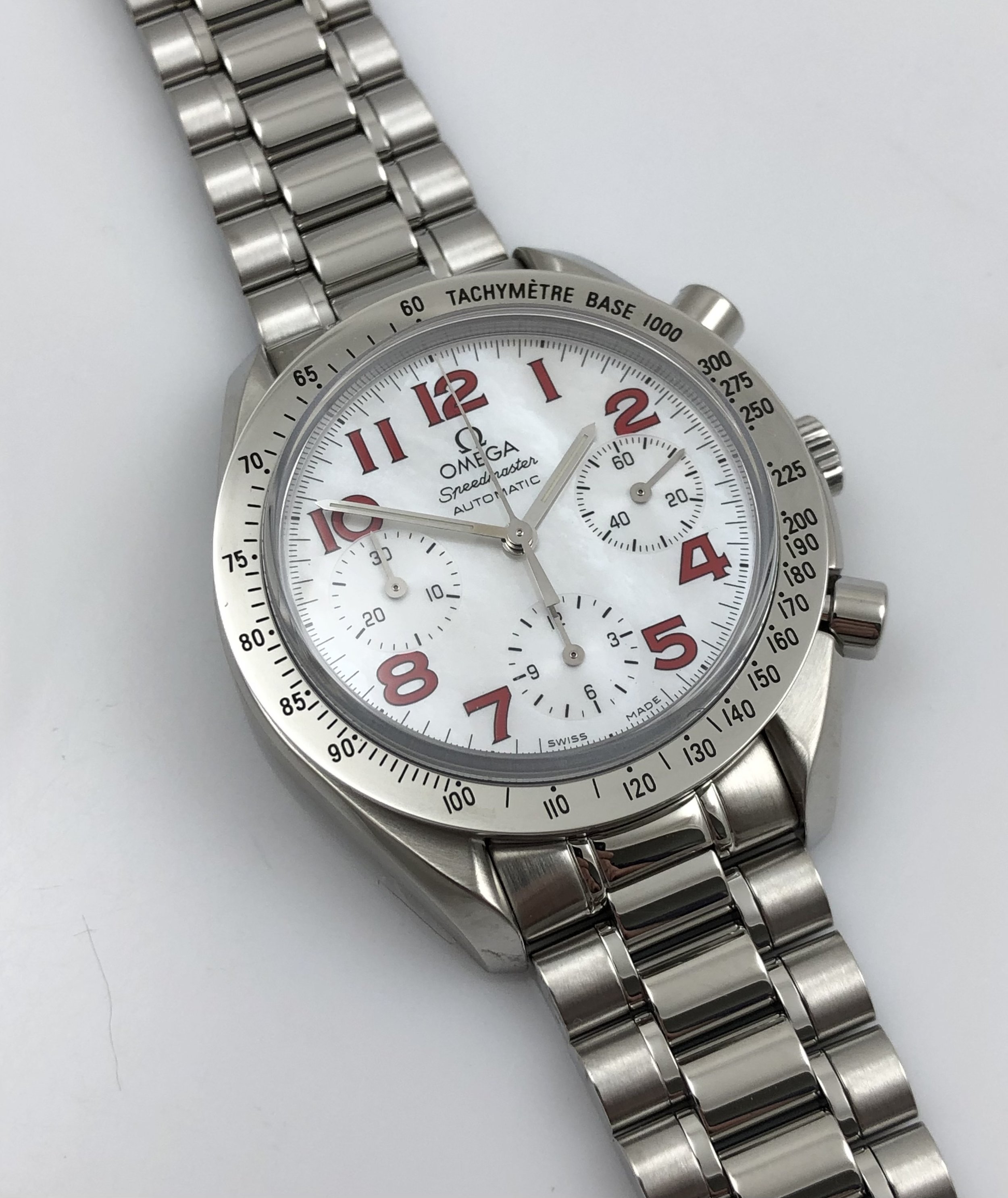 Omega Speedmaster Automatic Chronograph Stainless Steel Wristwatch with ...