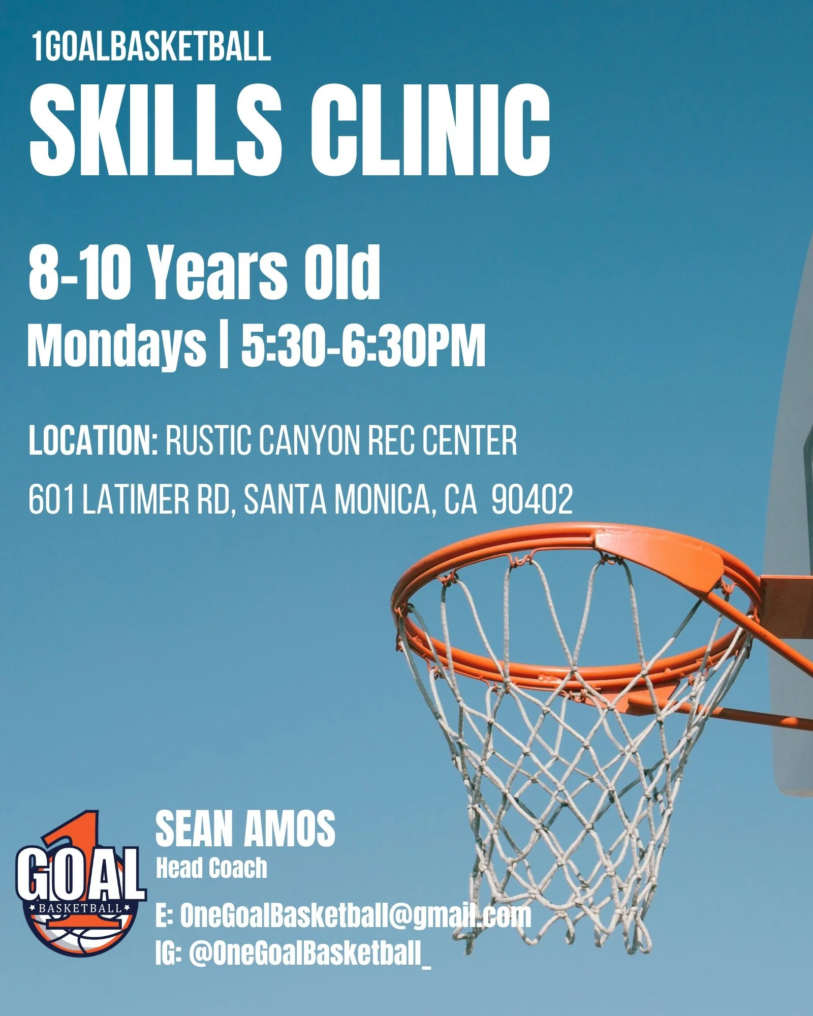 Club Teams and Skills Clinic Information — One Goal Basketball