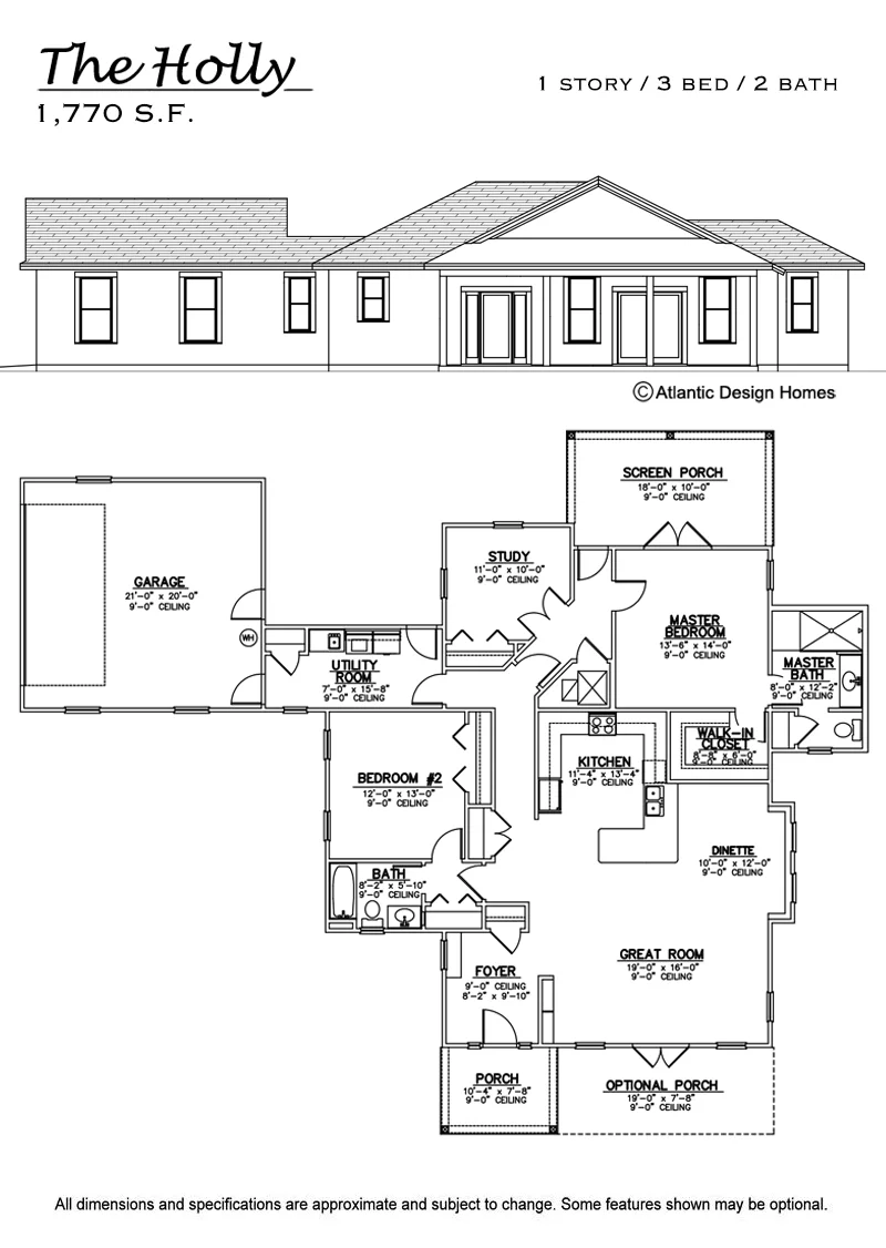 Floor Plans — Atlantic Design Homes