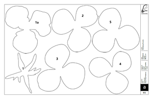 Metal Rose Template