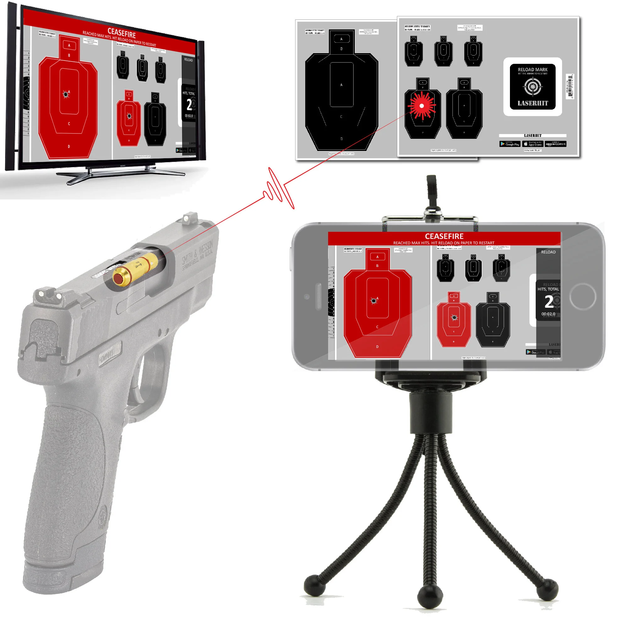 LaserHIT - Modern Firearm Training at Home