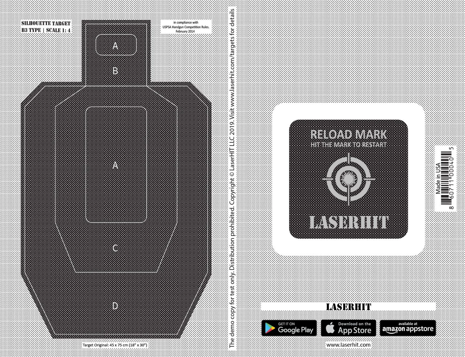 Targets — LaserHIT - Modern Firearm Training at Home