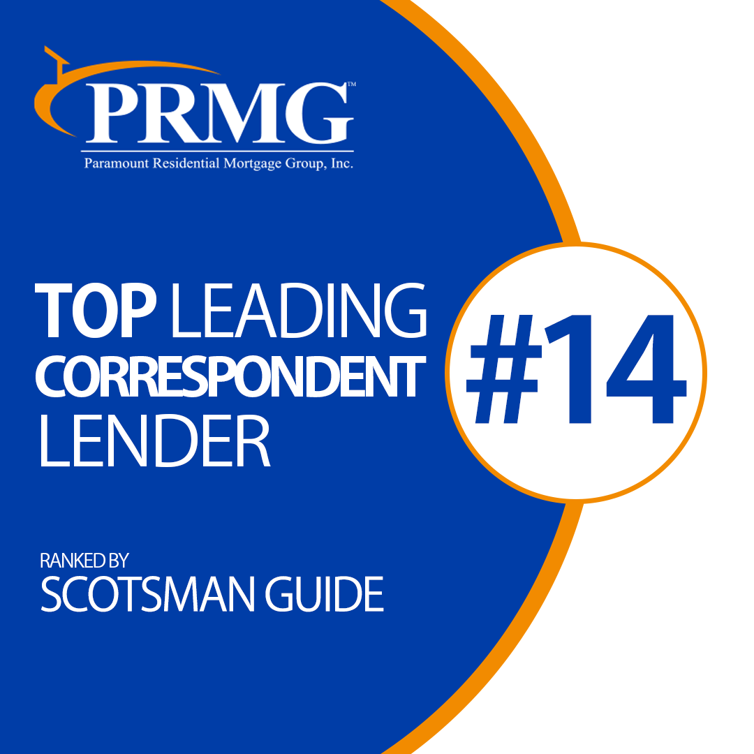 Scotsman Guide Top Mortgage Lender 2022 — PRMG Press