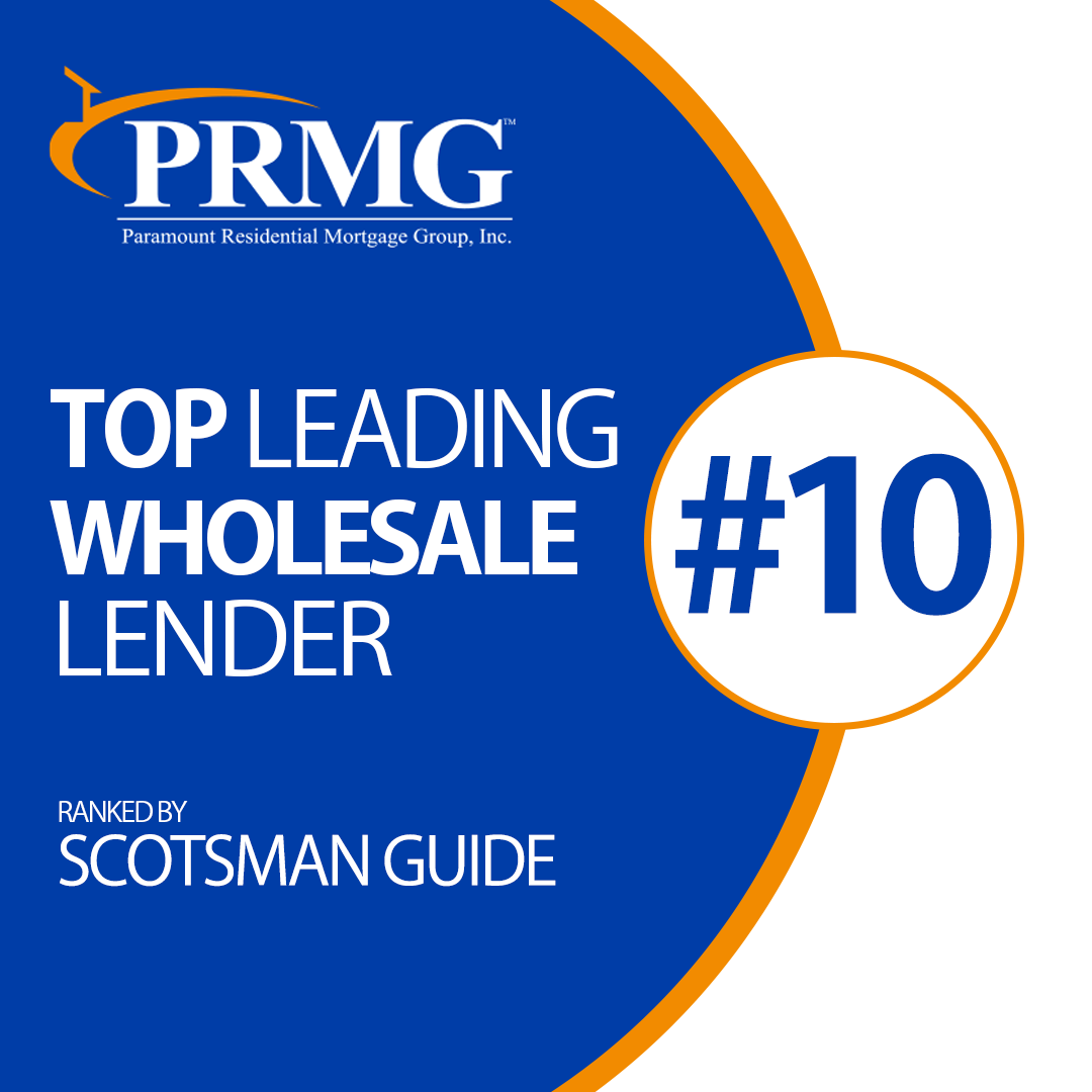 Scotsman Guide Top Mortgage Lender 2022 — PRMG Press