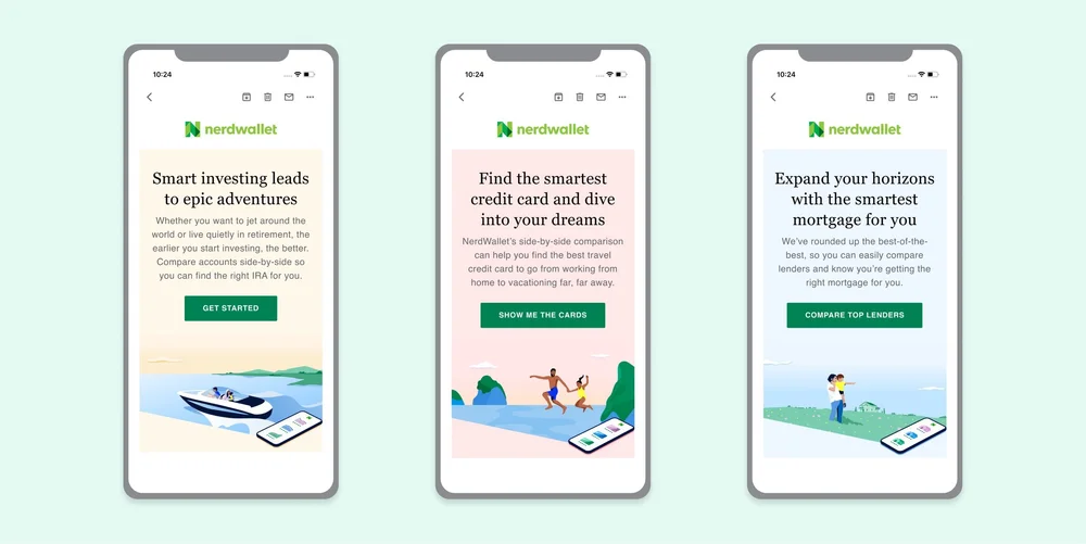 Jay Borrelli Design | NerdWallet | Campaigns