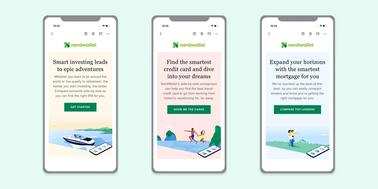 Jay Borrelli Design | NerdWallet | Campaigns