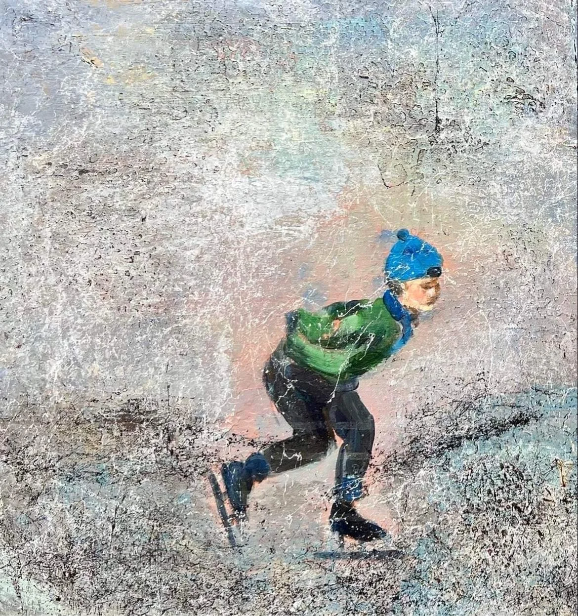 Skøytelykke — Solveig m. skogseide kunst