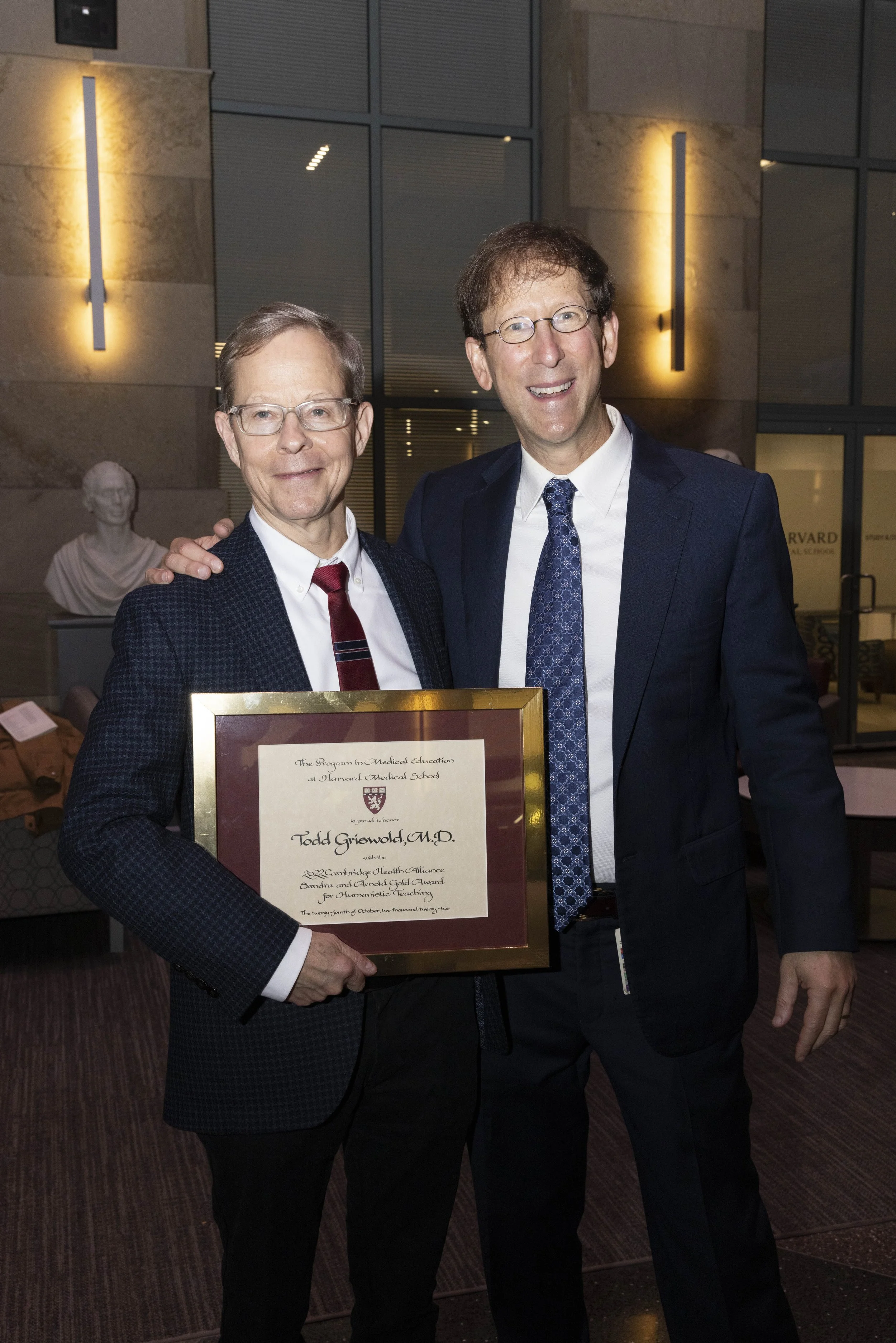 Sandra and Arnold Gold Award — CHA Center for Professional and Academic ...