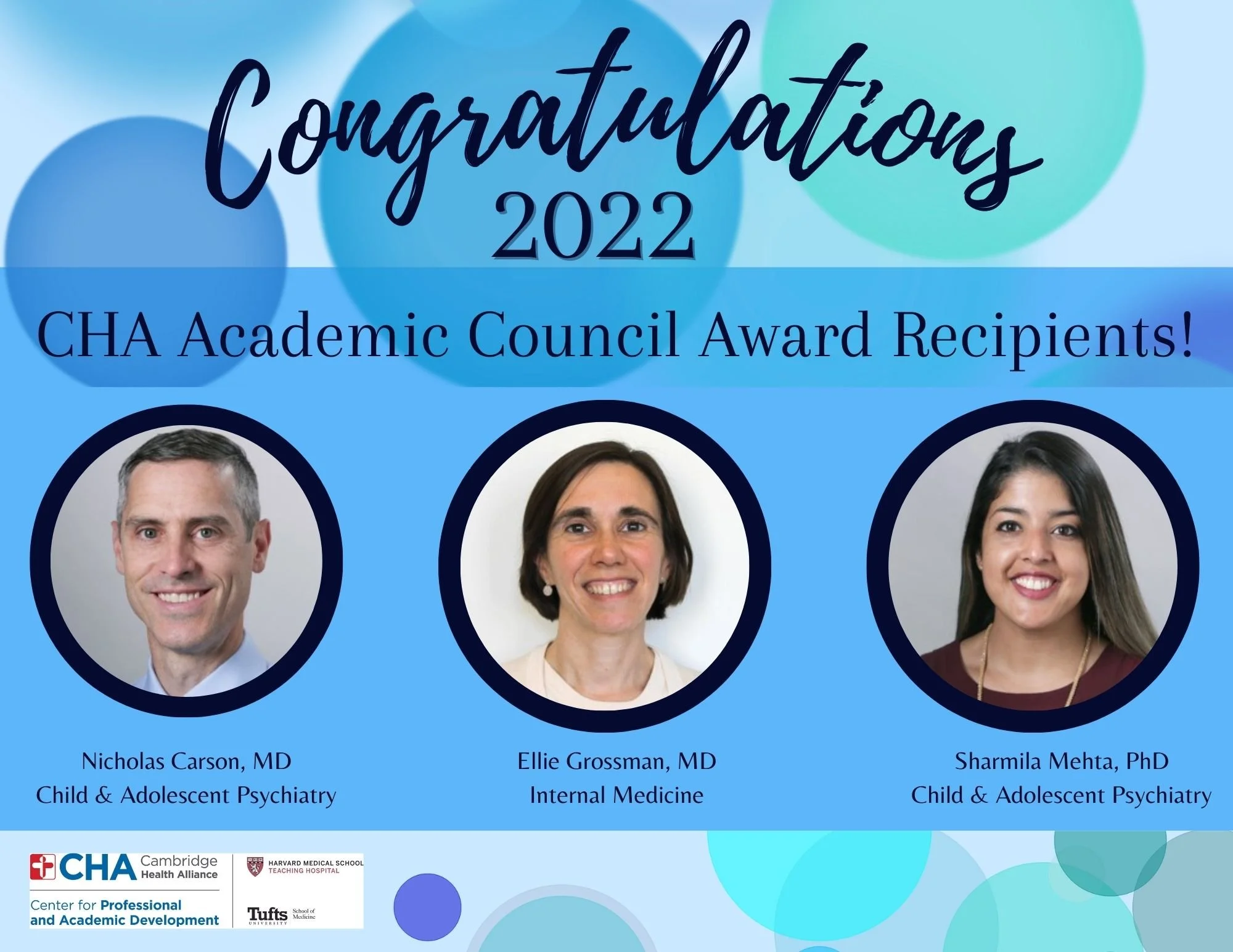 Academic Council Award — CHA Center for Professional and Academic ...