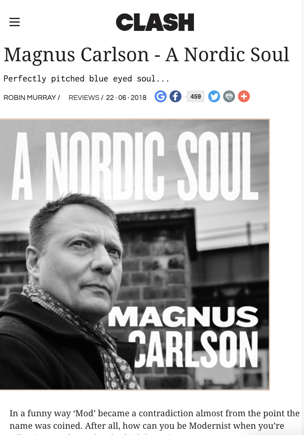 Magnus Carlson — Cosmos Music
