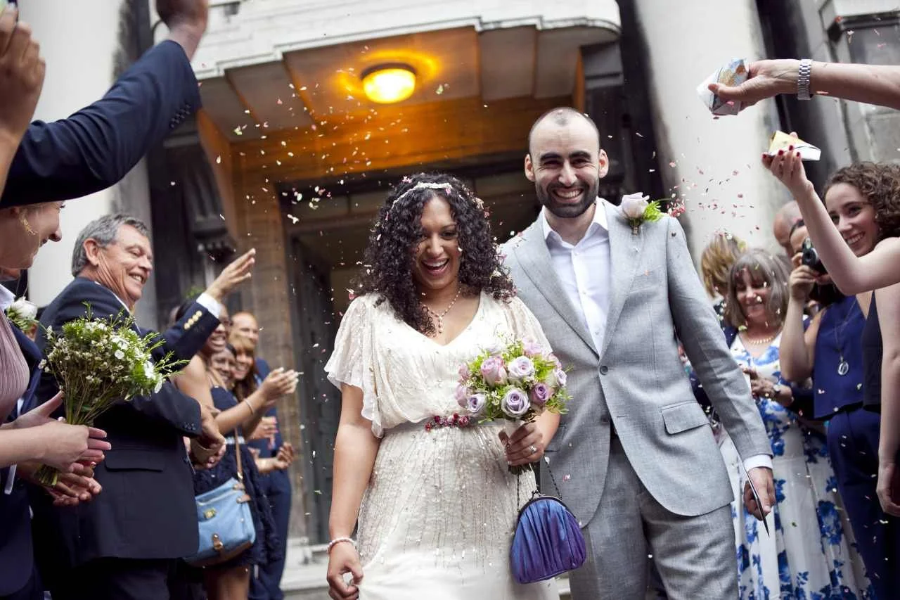 Embroidered and beaded Wedding Dress — Wilden London