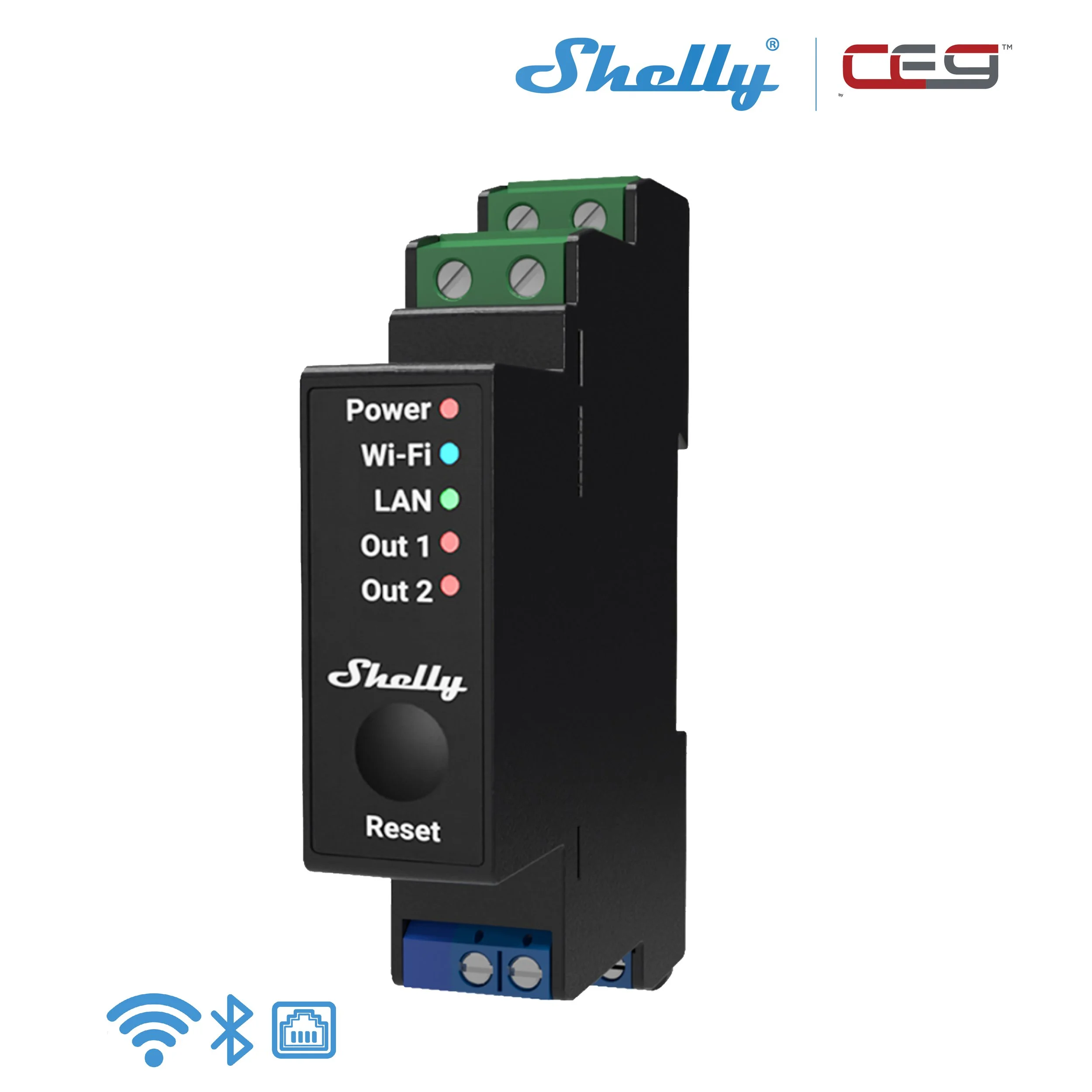 Shelly PRO 2 PM | Cutting Edge Group Co,.Ltd.