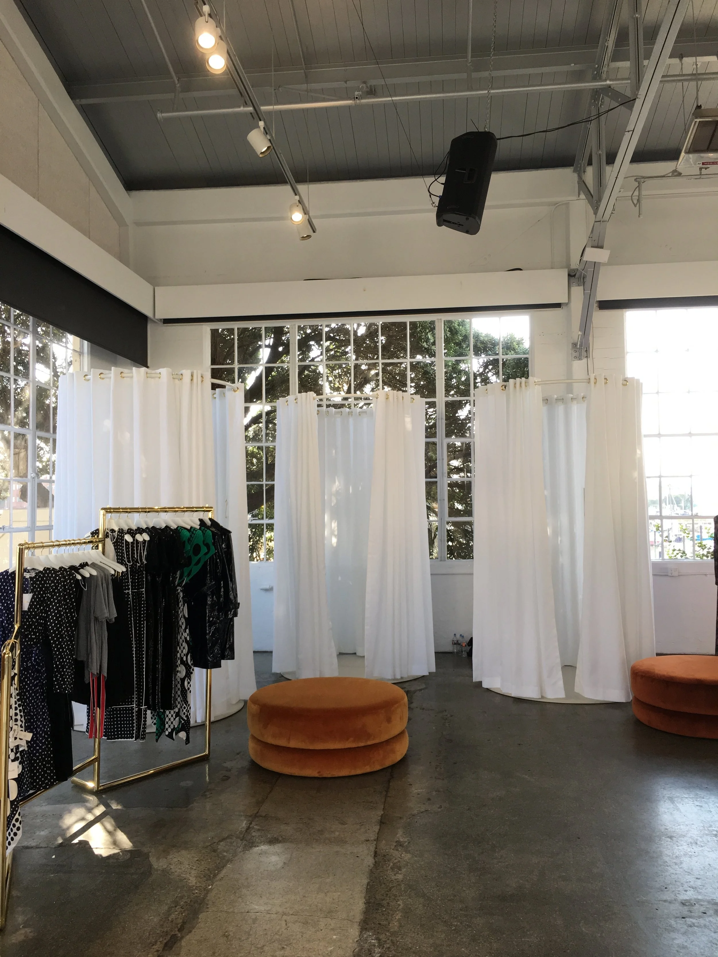 Free-Standing Fitting Room — Circle Visual Inc.