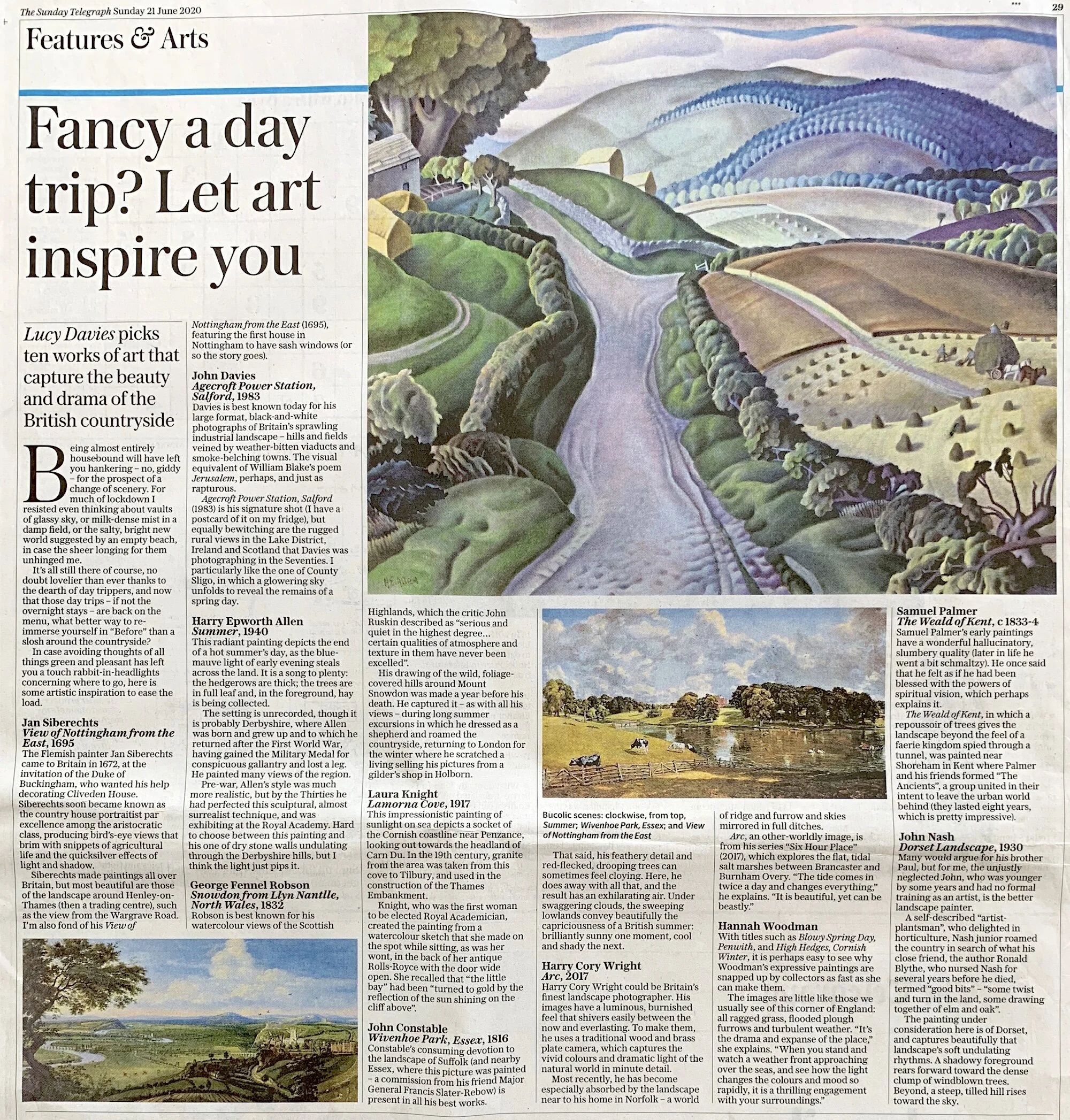 Fancy a day trip? Let art inspire you — Hannah Woodman
