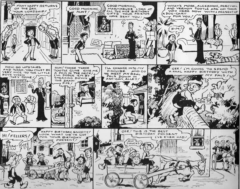 'The Beano's' Lord Snooty (Part 2 of 4) by Dave Miller — Pop Junctions