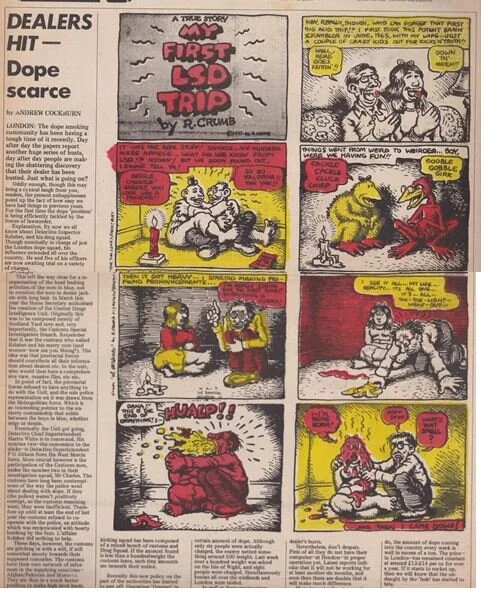 Adventures Under Ground-UK Underground Comix (1969 – 1982): A Memoir (1 ...