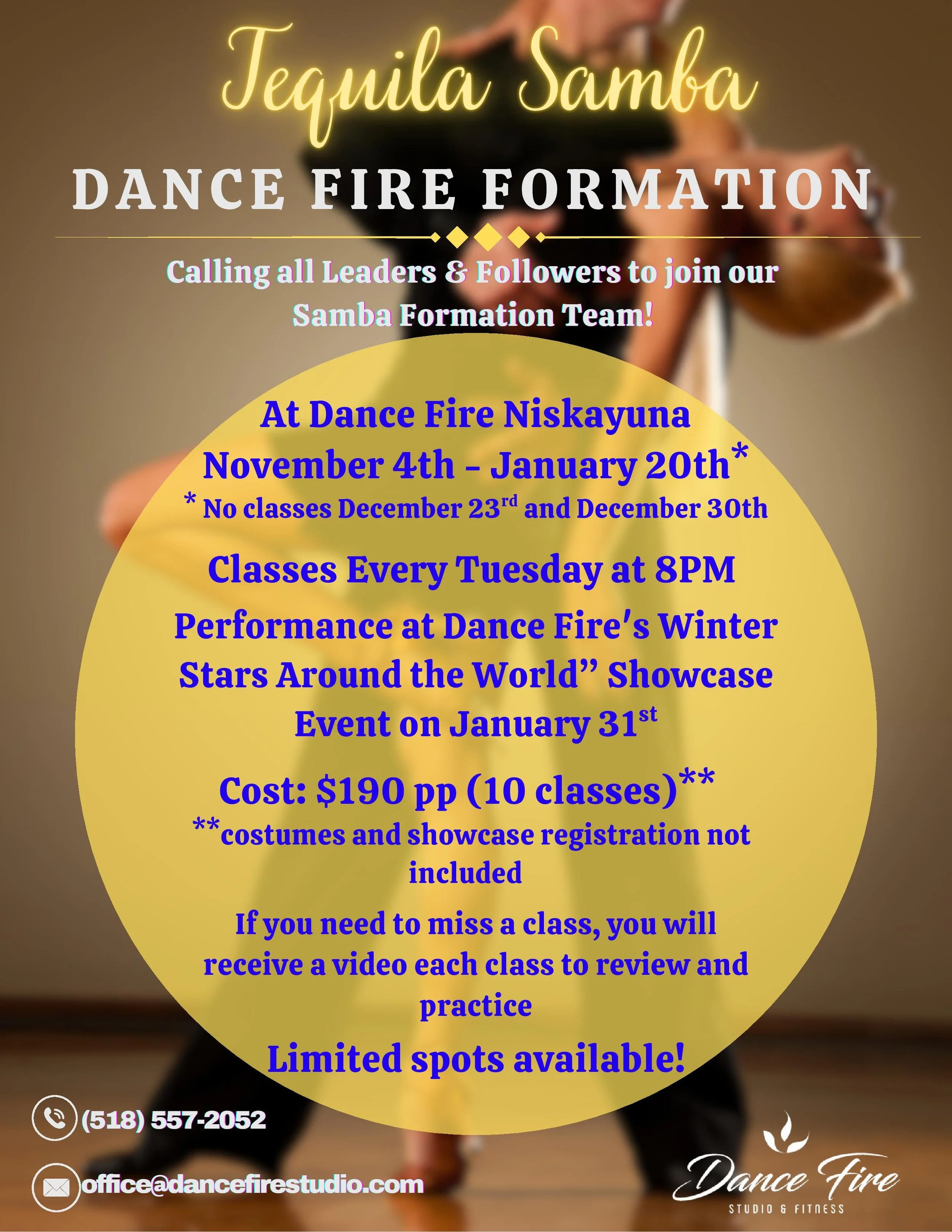 Schedule — Dance Fire Studio