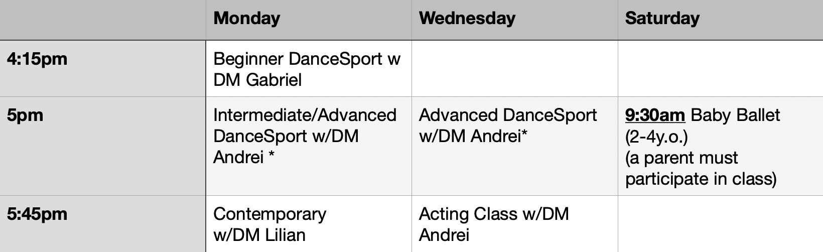 Kids Dance Classes & Lessons — Dance Fire Studio