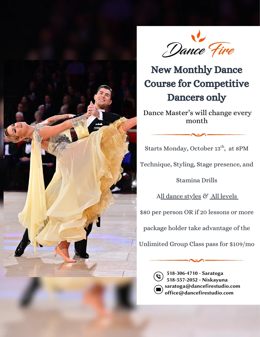 Schedule — Dance Fire Studio
